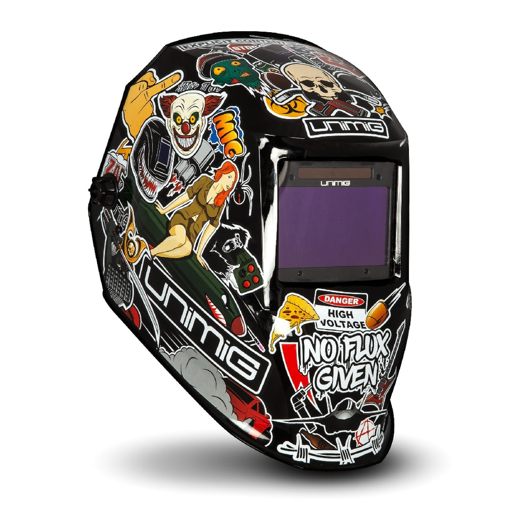 UNIMIG CHAOS WELDING HELMET – Kennedys Welding Supplies